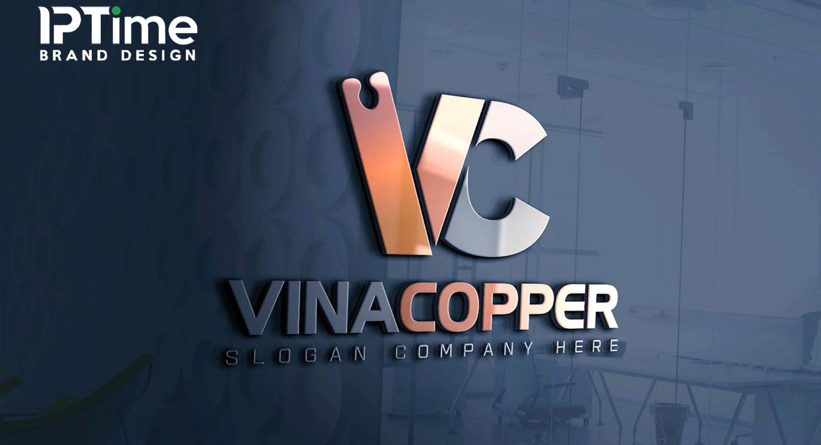 Bộ nhận diện thương hiệu Công ty Vina Copper