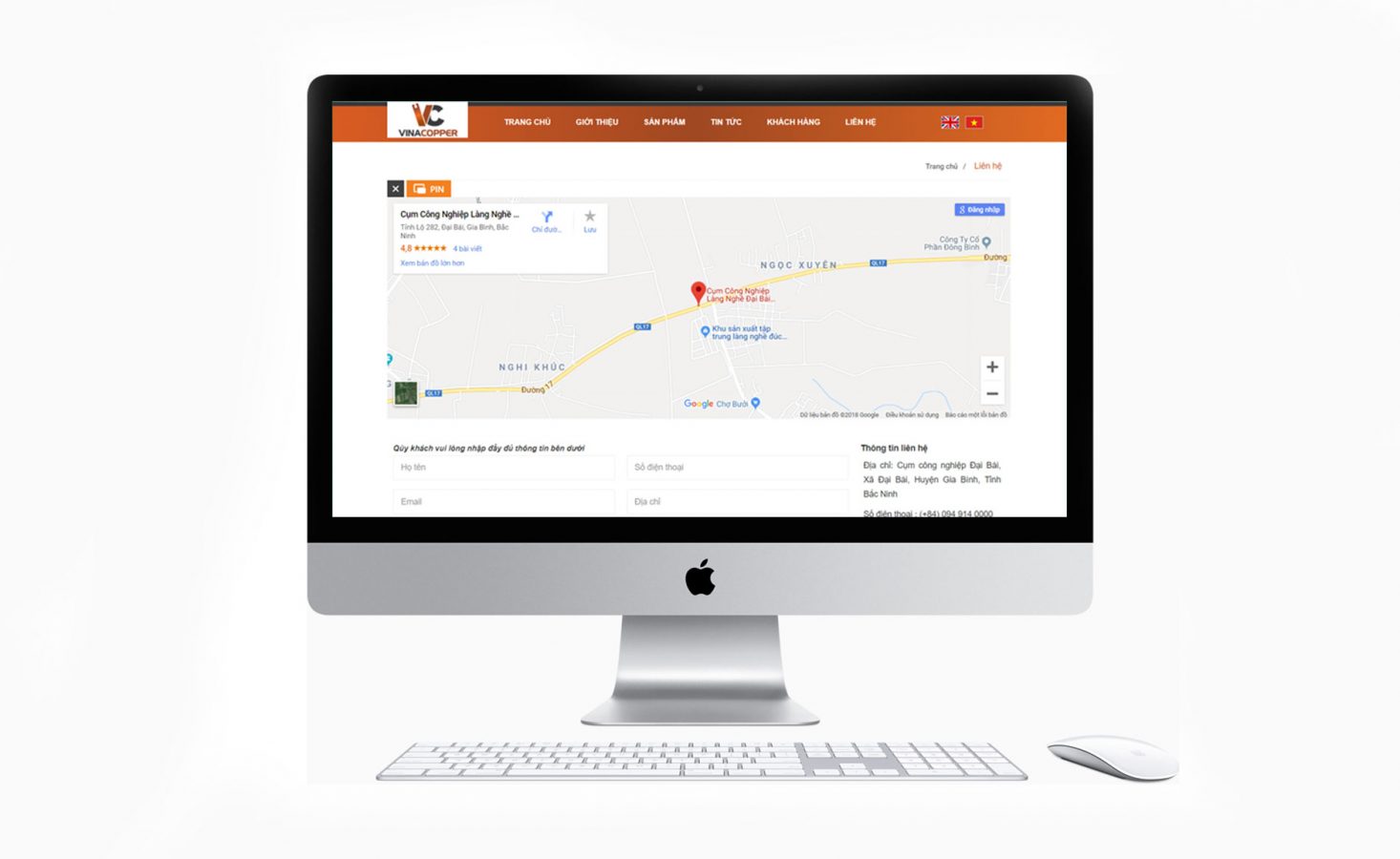 Bộ nhận diện thương hiệu Công ty Vina Copper