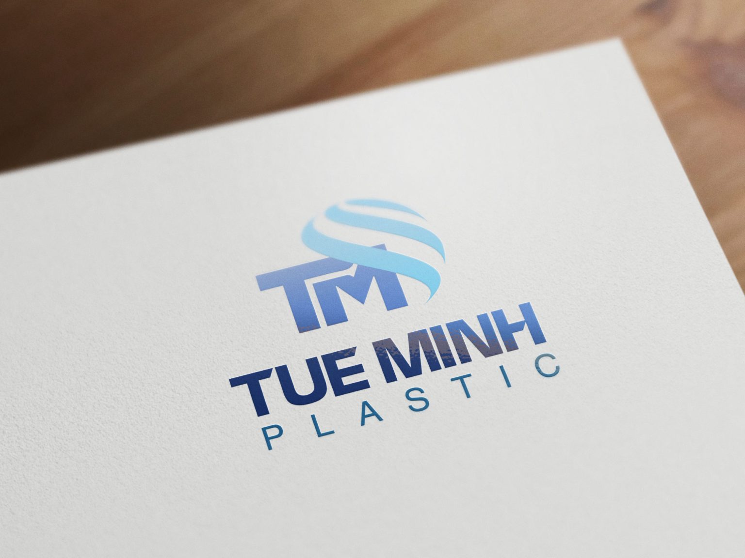 Dự án Thiết kế nhận diện thương hiệu mẫu danh thiếp Tuệ Minh do IPTIME ...