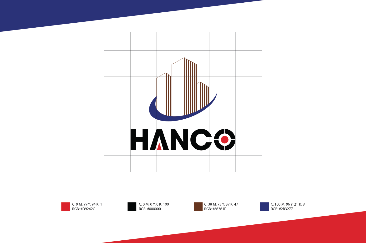 Dự án Thiết kế logo nhận diện thương hiệu Hanco do IPTIME thiết kế