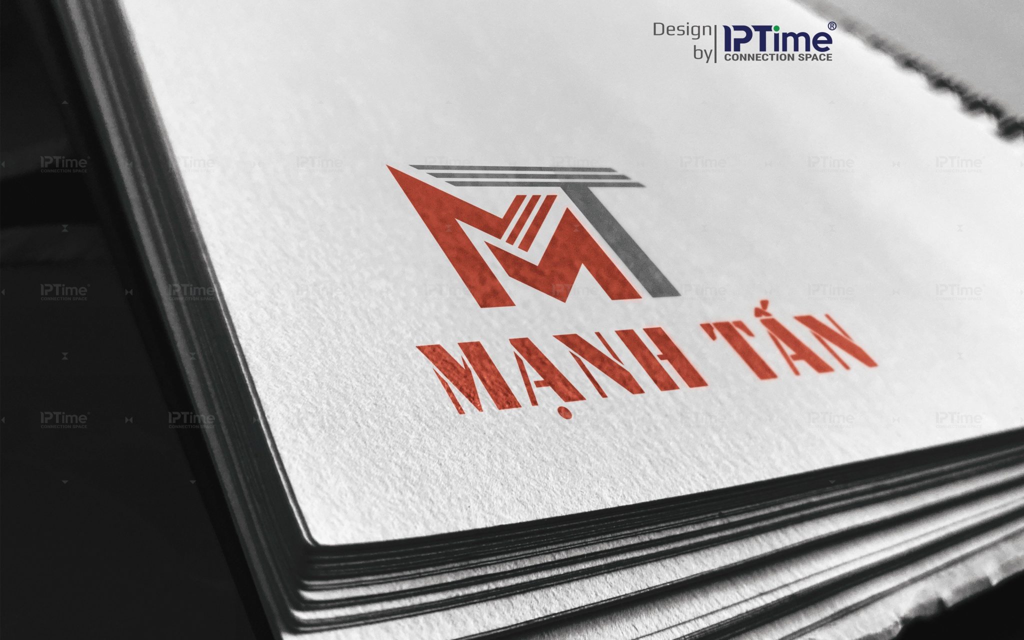 Dự án thiết kế logo, thiết kế thương hiệu, thiết kế website của IPTIME